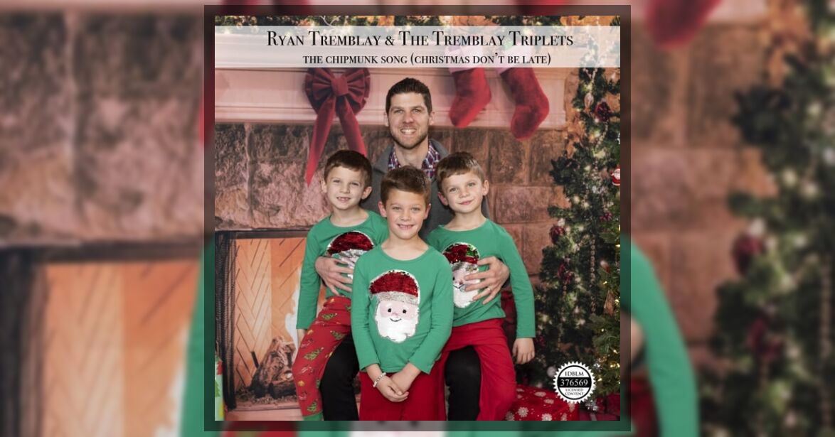 Ryan Tremblay & The Tremblay Triplets - The Chipmunk Song (Christmas ...
